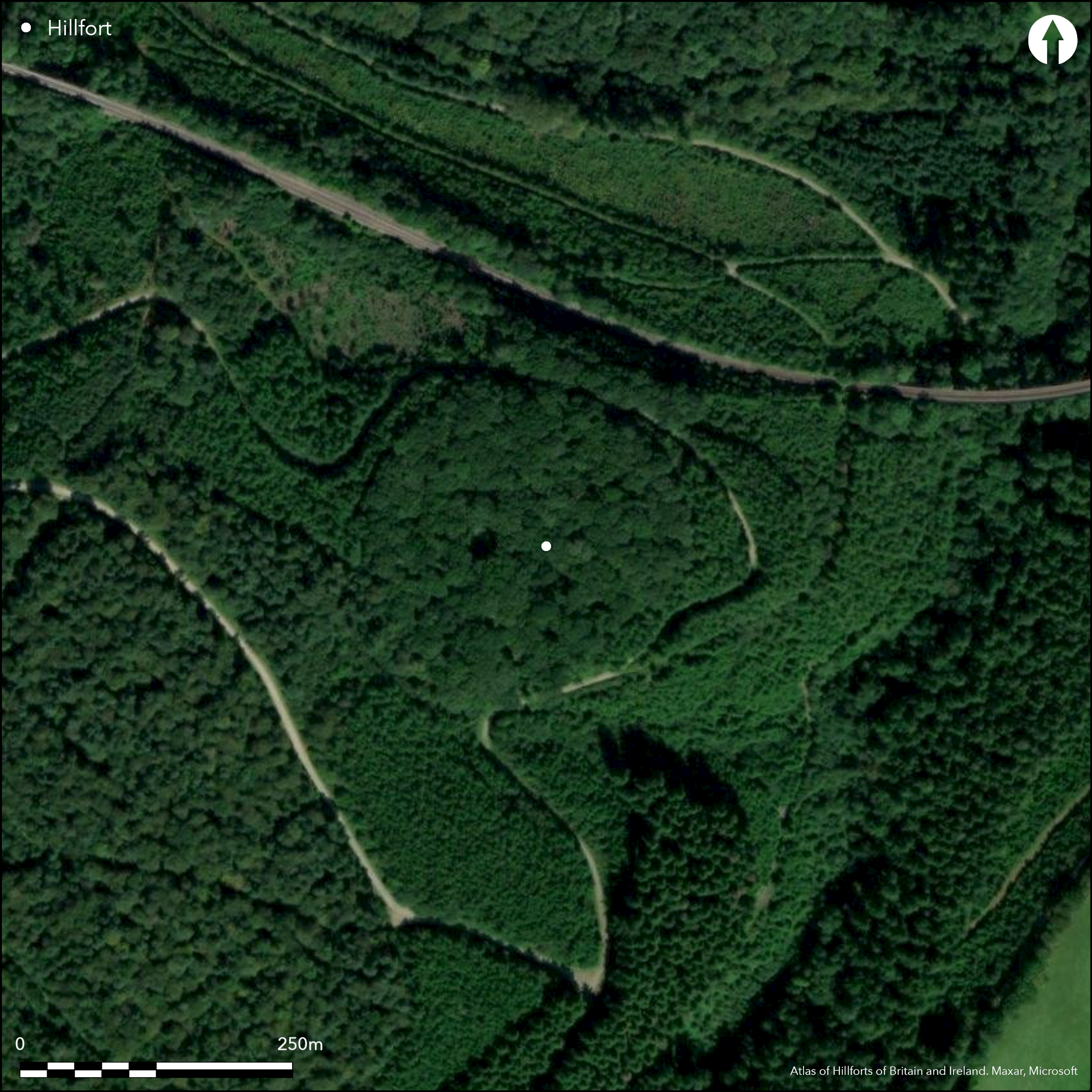 Atlas of Hillforts: Largin Castle